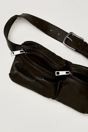 Free People Pinto Pocket Leather Belt