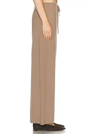Enza Costa Tissue Cashmere Drawcord Pant