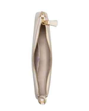 Kate Spade New York Loop Leather Pochette - Cashew Milk