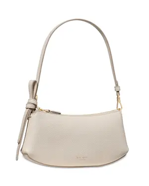 Kate Spade New York Loop Leather Pochette - Cashew Milk