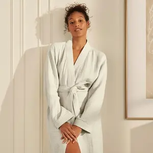BOLL & BRANCH Dream Robe - Grey