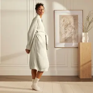 BOLL & BRANCH Dream Robe - Grey