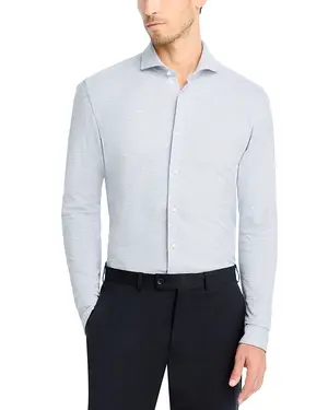 BOSS Hank Performance Slim Fit Casual Button Down Shirt