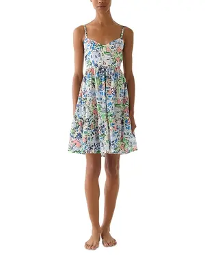 Kate Spade New York Cover-up Mini Dress - Multi