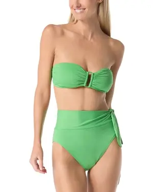 Kate Spade New York Ring Front Bra Bikini Top