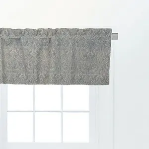 Carol & Frank Desiree Vintage 100% Cotton Set Of 2 Window Valances 15" X 72"