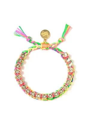 VENESSA ARIZAGA Shimmer Bracelet - Rainbow