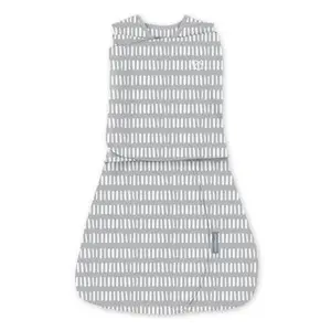 INGENUITY Swaddleme Arms Free Convertible Baby Swaddle - Grey