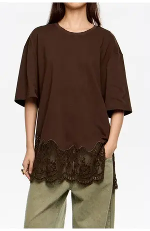 Bimba Y Lola Lace T-shirts For Women