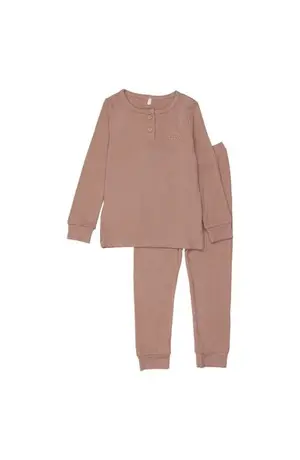 POUF Henley Pj - Pink