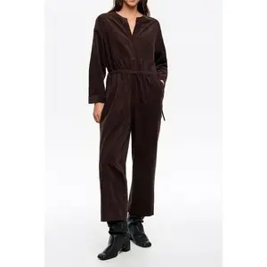 Bimba Y Lola Ankle-length Jumpsuit With Adjustable Waist
