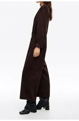 Bimba Y Lola Ankle-length Jumpsuit With Adjustable Waist