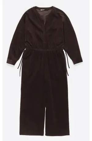 Bimba Y Lola Ankle-length Jumpsuit With Adjustable Waist