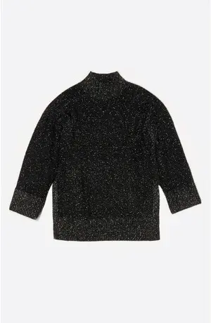 Bimba Y Lola Long Sleeve Neps Sweater - Black