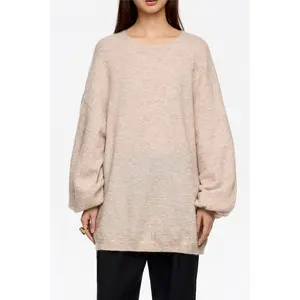 Bimba Y Lola Long Mohair Sweater - Sand