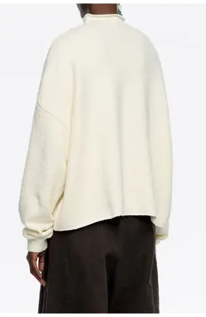 Bimba Y Lola Cotton Boxy Sweater