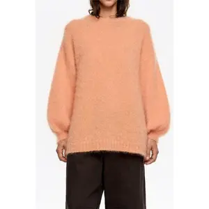Bimba Y Lola Oversized Mohair-blend Sweater