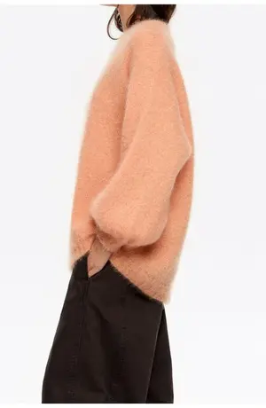 Bimba Y Lola Oversized Mohair-blend Sweater