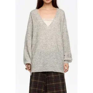 Bimba Y Lola Plunge Knitwear For Women