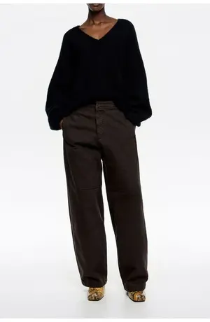 Bimba Y Lola Barrel Leg Ankle Jeans