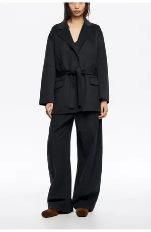 Bimba Y Lola Double-face Belted Jacket