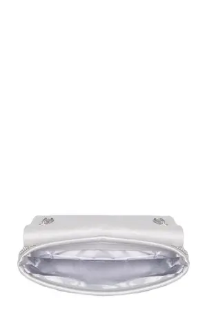 LAUREN LORRAINE Studded Fold-over Bag With Sunflower Embellishments