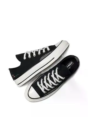 CONVERSE Chuck 70 Floral Embroidered Sneakers - Black