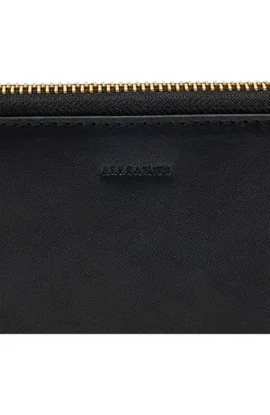ALLSAINTS Lena Zip Wallet - Black