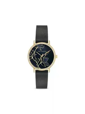 Ted Baker London Keythlin Floral-detail 36mm Watch - Black