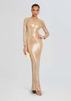 Retrofete Monette Sequin Gown