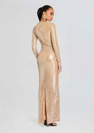 Retrofete Monette Sequin Gown
