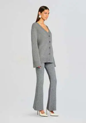 SEROYA Denise Cardigan - Medium Grey