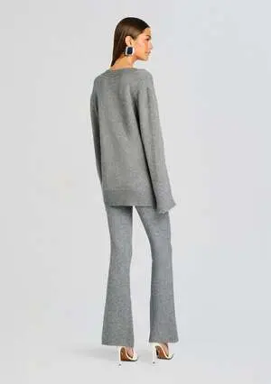 SEROYA Denise Cardigan - Medium Grey