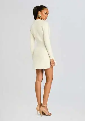 SEROYA Clara Knit Mini Dress