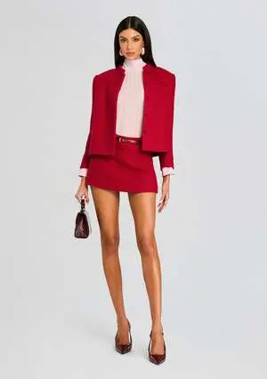 SEROYA Karla Boucle Mini Skirt