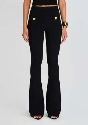 Retrofete Joliet Knit Pant - Metallic Black