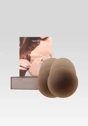 NOOD No-show Extra Lift Nipple Covers - Coffee