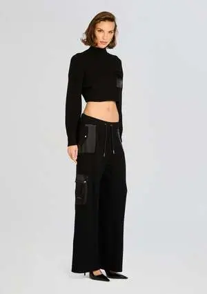 SEROYA Knit Cargo Pant