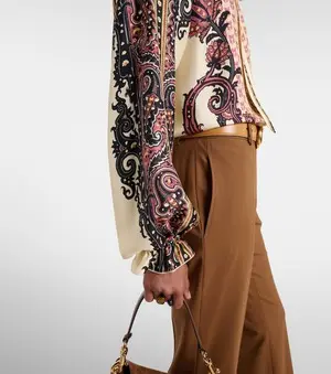 Etro Printed Silk Twill Blouse - Multicoloured