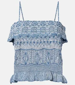 Etro Cropped Camis Tanks For Women