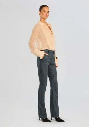 Retrofete Devlynn Pinstriped Trousers