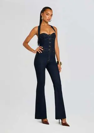Retrofete Irma Denim Jumpsuit