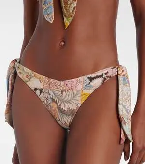 Zimmermann Daylight Printed Bikini Bottom