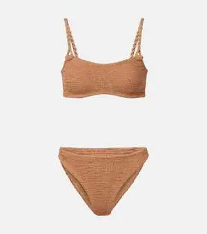 Hunza G Phoebe Two-piece Bikini - Brown
