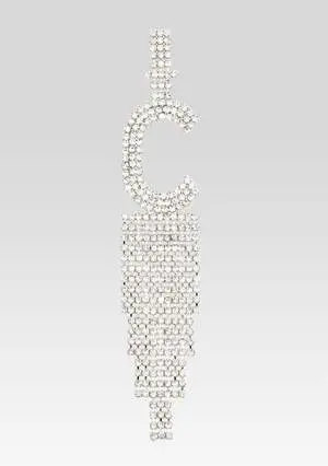 Retrofete Alphabet Earring - Silver