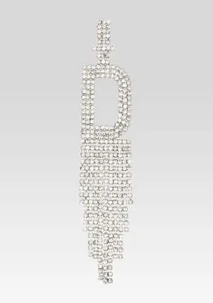 Retrofete Alphabet Earring - Silver