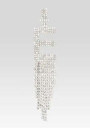 Retrofete Alphabet Earring - Silver