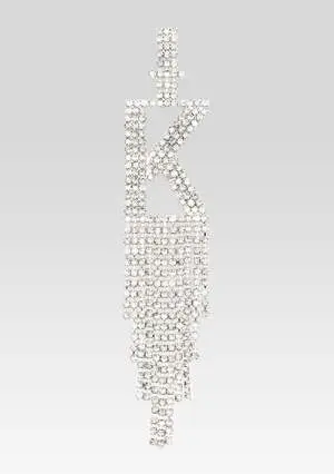 Retrofete Alphabet Earring - Silver