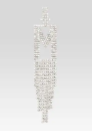 Retrofete Alphabet Earring - Silver