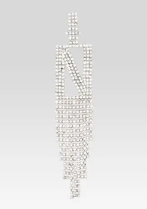 Retrofete Alphabet Earring - Silver